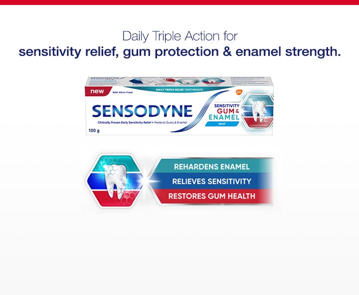 Sensitivity Gum and Enamel Toothpaste | Sensodyne
